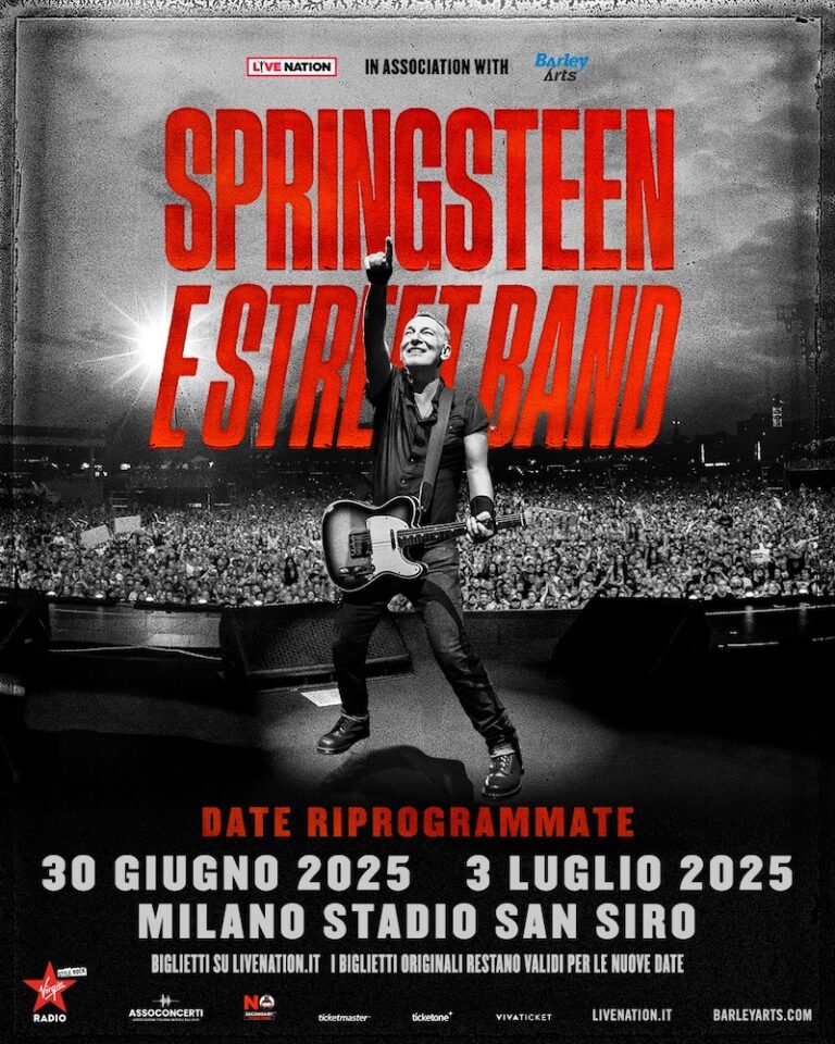 BRUCE SPRINGSTEEN AND THE E STREET BAND - Milano - Barley Arts